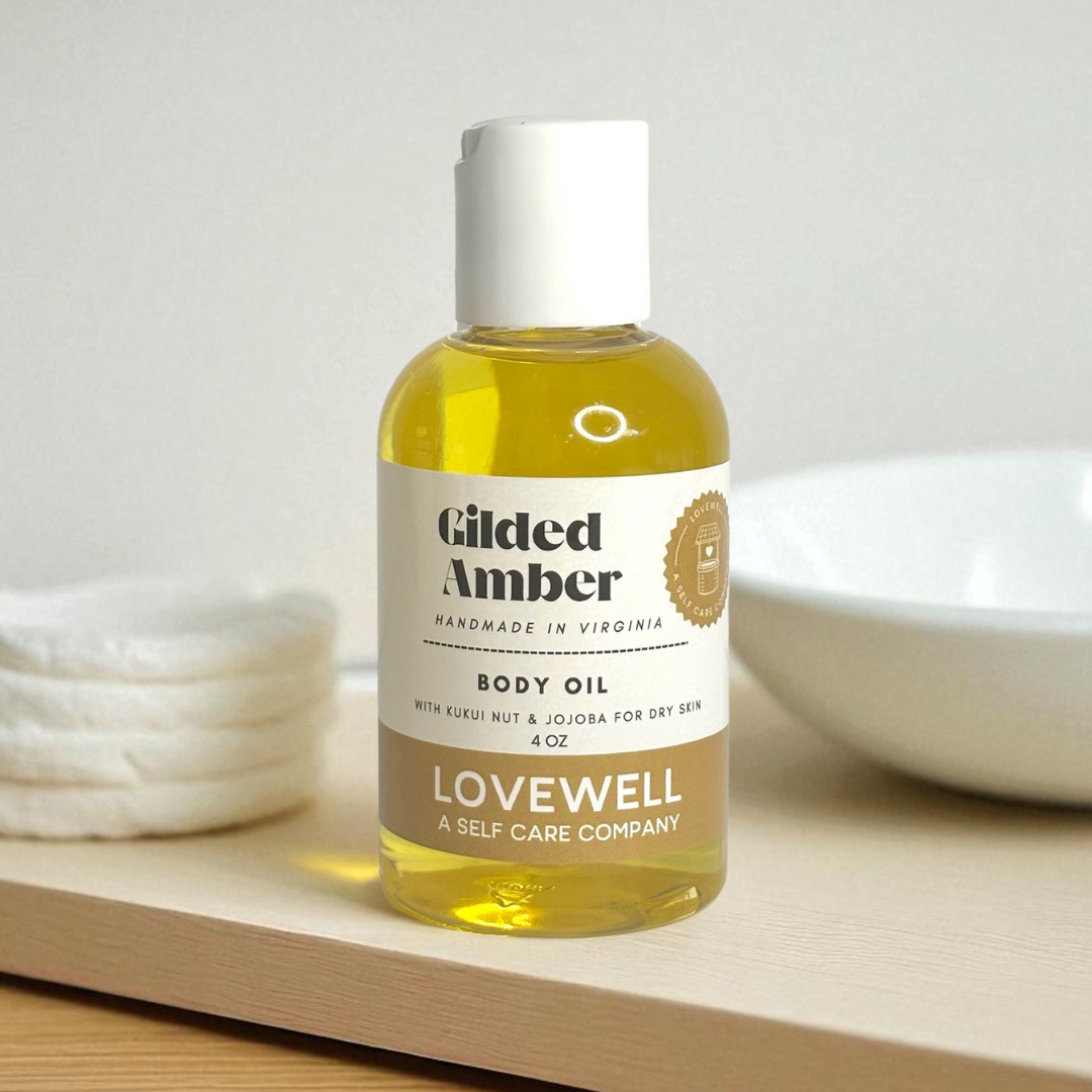 Gilded Amber Body Oil – Lovewell A Self Care Company